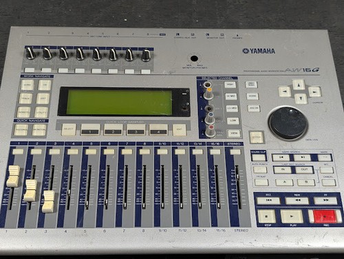 Yamaha AW16G Professional Audio Workstation - Working, Used | eBay UK