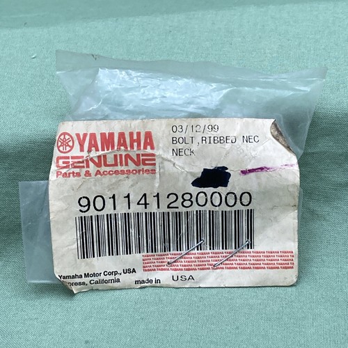 NEW GENUINE YAMAHA 901141280000 FRONT SUSPENSION WHEEL Bolt, Serration ...