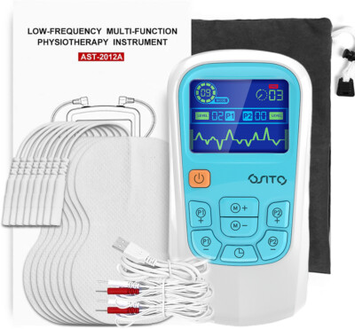 TENS Unit Muscle Stimulator Machine Pulse Massager Therapy Pain Relief ...