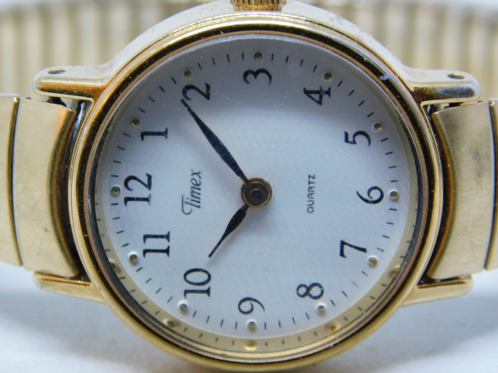 Timex BA Cell Gold Tone Quartz Analog Ladies Watch Sz. 5 1/4" | eBay