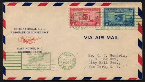 1928 Washington DC Civil Aeronautics Conference Aviation First Day ...