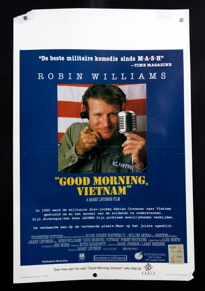 Good Morning Vietnam Movie Poster