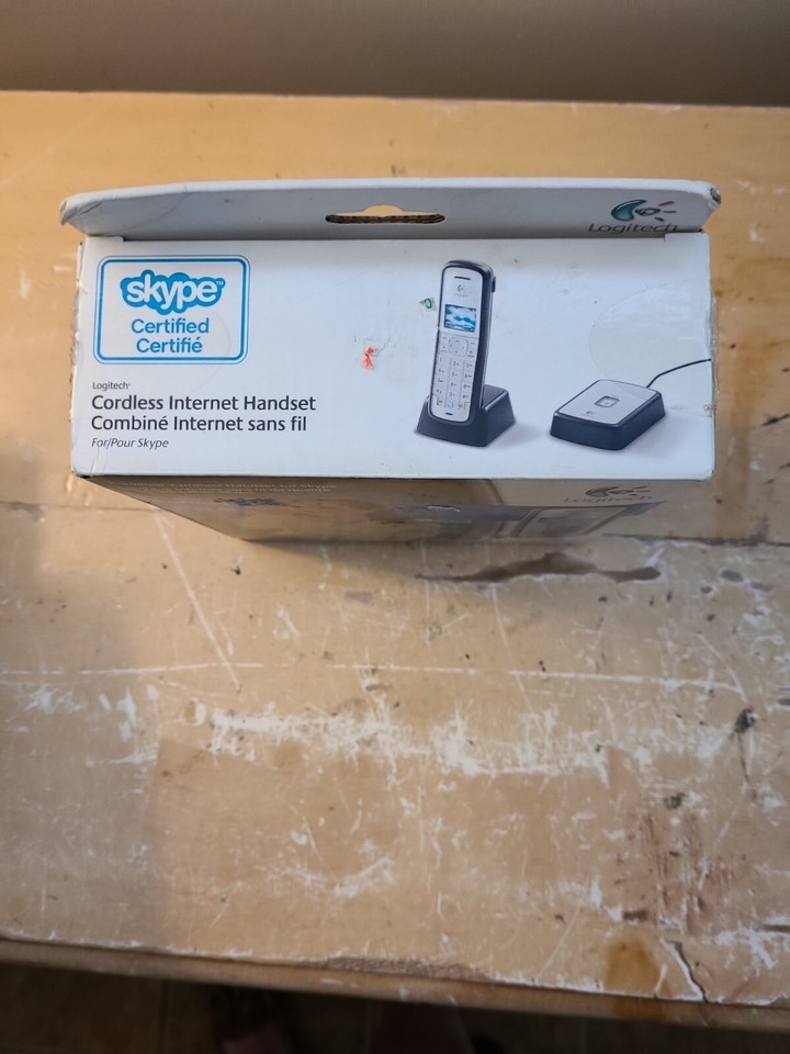 Logitech Cordless Internet Handset for Skype Certified | eBay