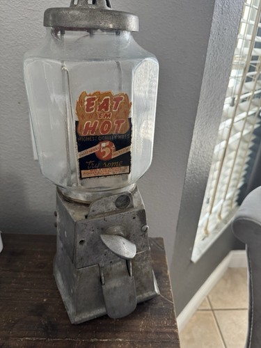 MFRS & Distributors 5 Cent Hot Nut Vending Machine - 1940s Rare!!!!! | eBay