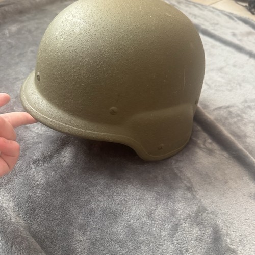 US Military UNICOR PASGT Army Combat Helmet Made W/Kevlar DLA 100-87-F ...