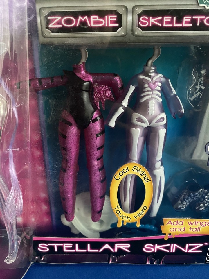 Rare NOVI STARS STELLAR SKINZ GAIL LEXI DOLL RUBBER ZOMBIE/SKELETON ...