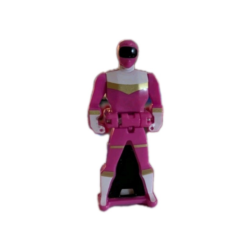 Power Rangers Super Megaforce Pink Ranger Key Zeo Bandai | eBay