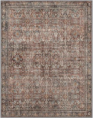 NEW Bavni 8x10.ft Area Rug Printed Patterns Machine Washable $155.99 | eBay