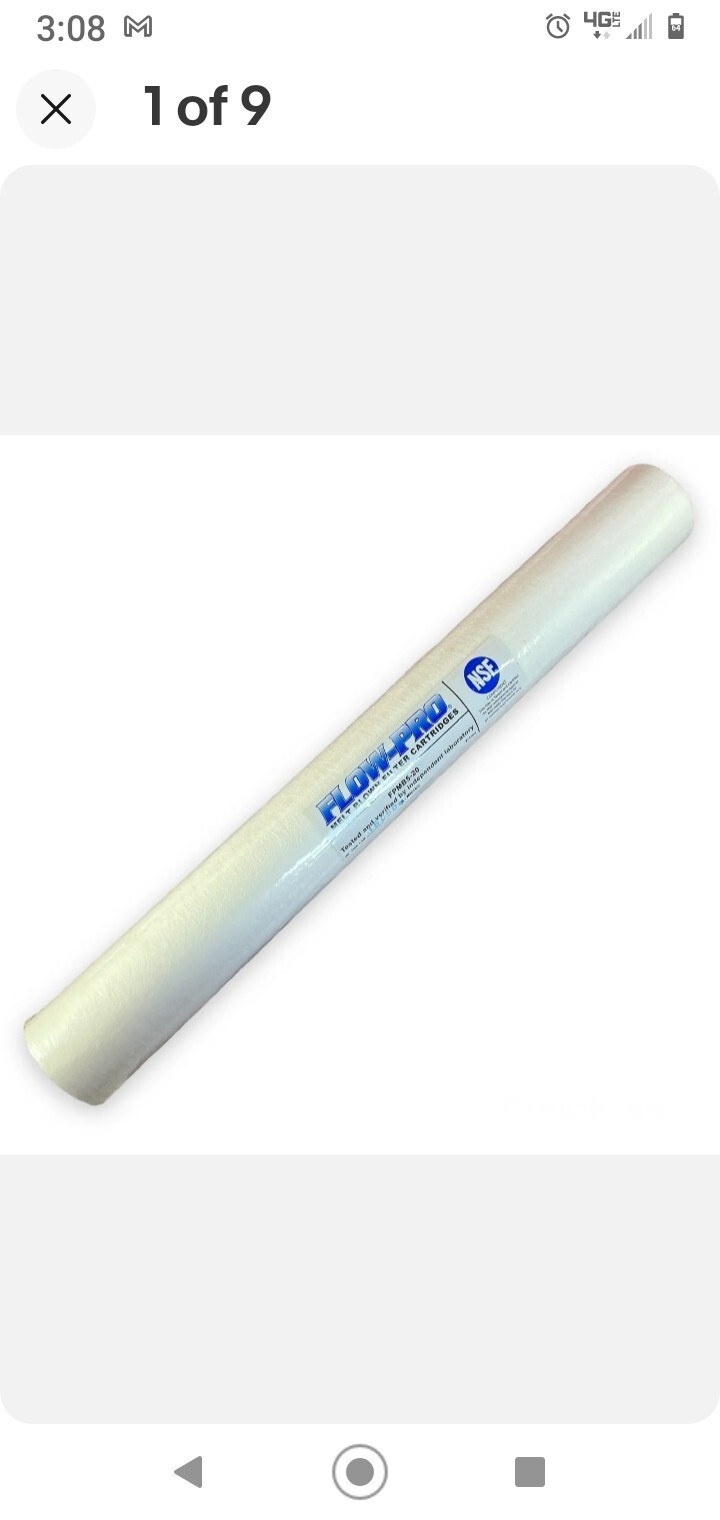 Watts Watts Flo-Pro Refrigerator Replacement Filter Cartridge for sale ...