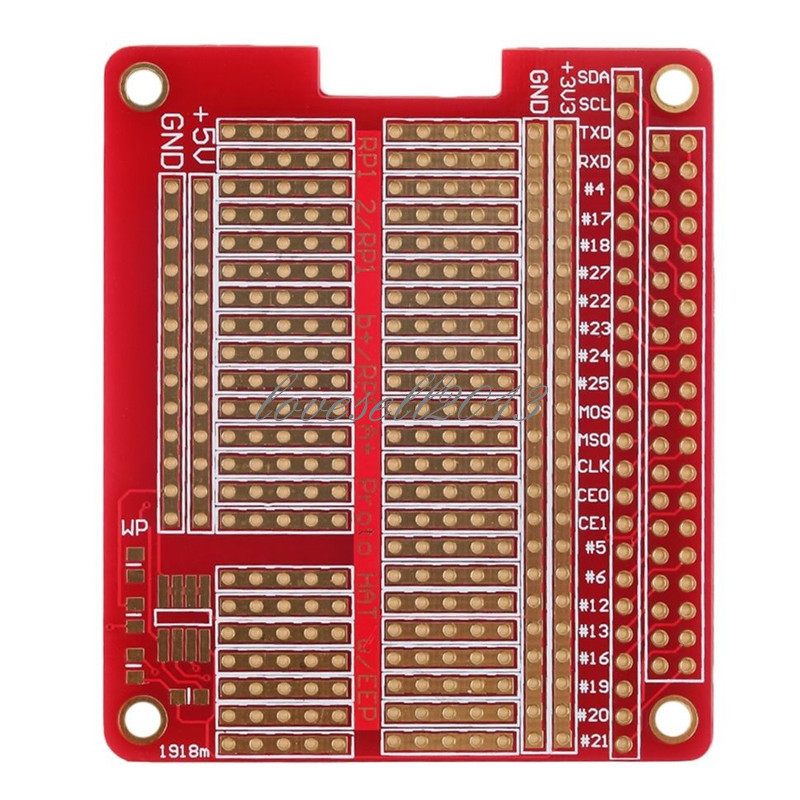 NEW DIY Prototyping Hat Shield Hole Plate Kit for Raspberry Pi 2 Model ...