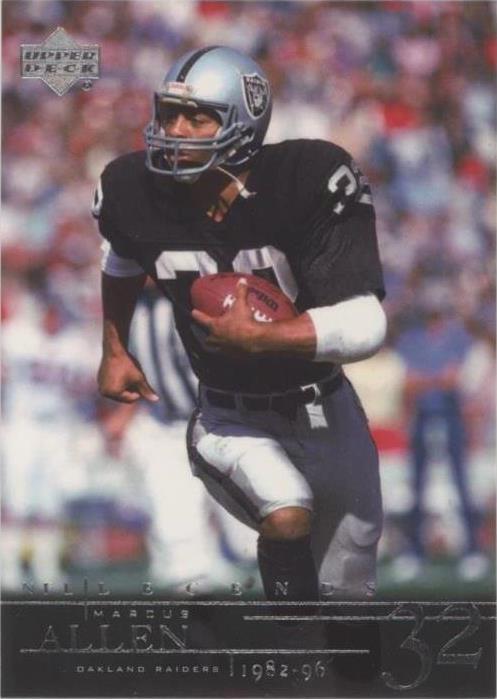 2001 Upper Deck NFL Legends Marcus Allen #64 for sale | eBay