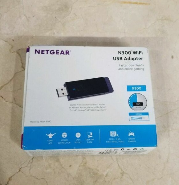 NETGEAR N300 WiFi USB Adapter (wna3100-100ens) for sale online | eBay