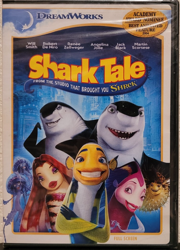 Shark Tale (DVD, 2004 Full Screen) Will Smith, Angelina Jolie - New ...