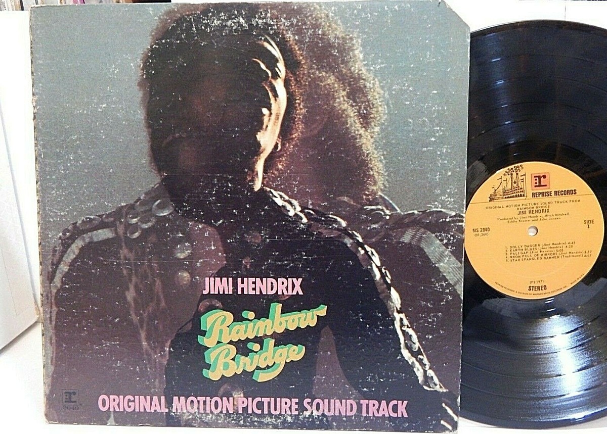 Jimi Hendrix Rainbow Bridge Record Album 1971 Vg