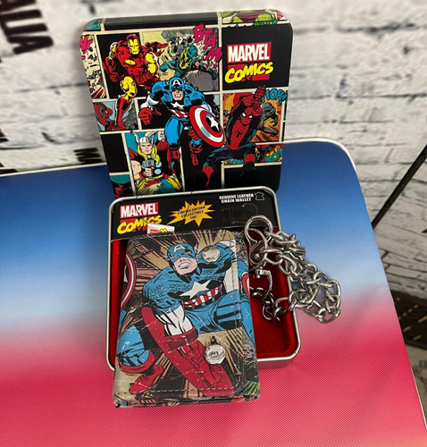 Marvel Comics Captain America Print Limited Edition Trifold Chain ...