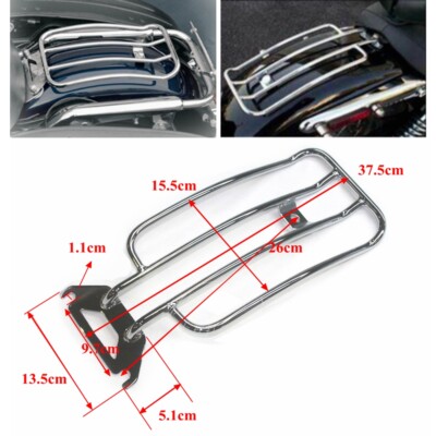 Motorcycle Rear Solo Seat Luggage Rack For Harley Electra Glide FLHTC ...