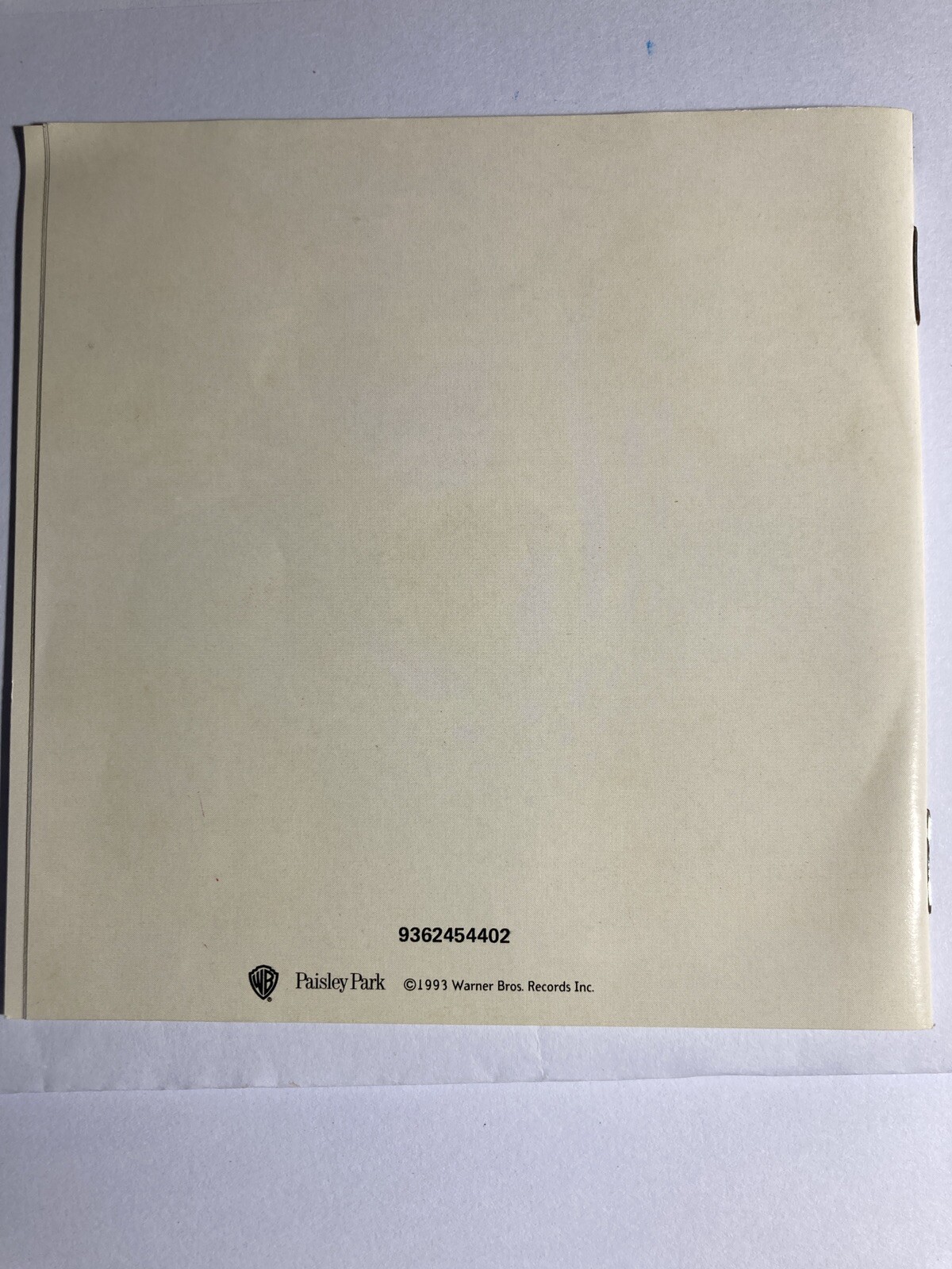 PRINCE - THE HITS/THE B SIDES - DISC 2. CD single with Booklet 1993 ...