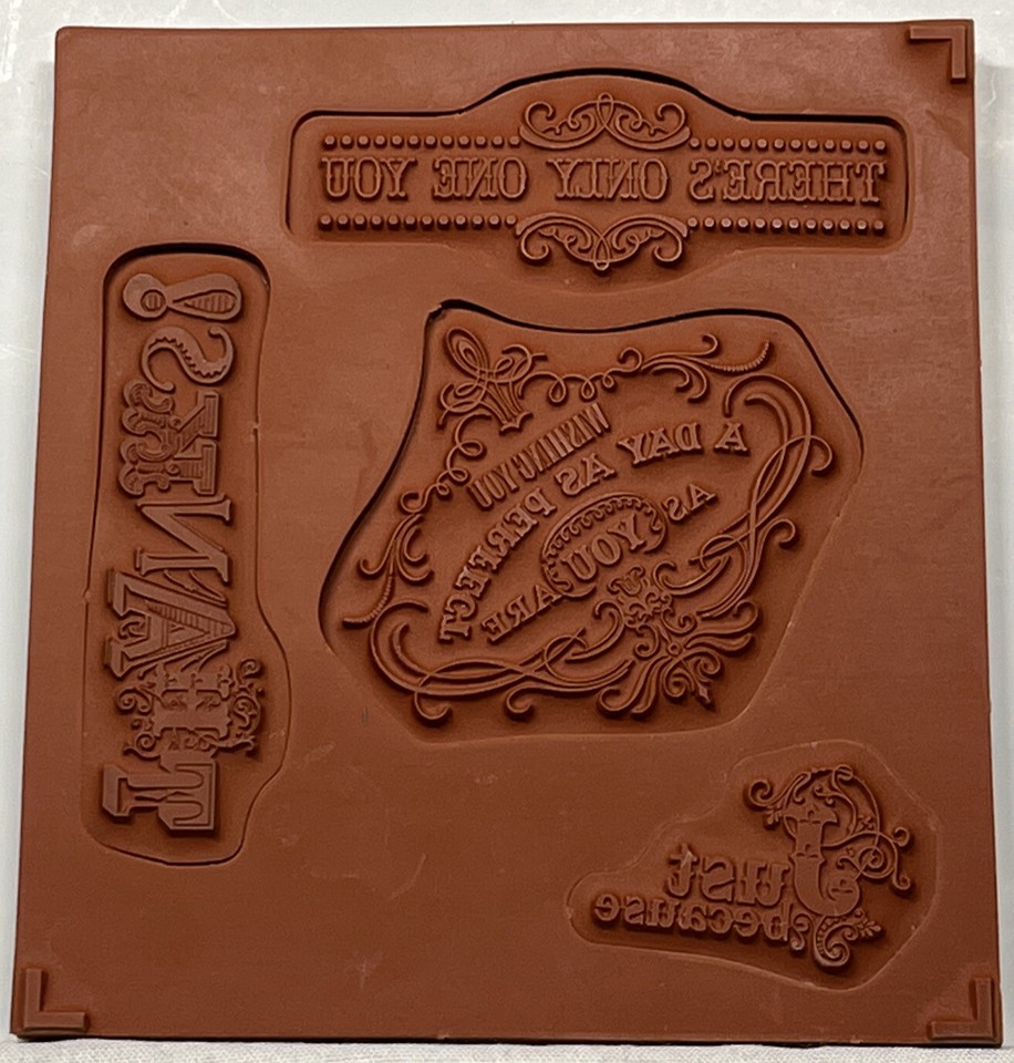 Stampin Up Vintage Verses Stamp Set Words and Phrases 4 Stamps | eBay