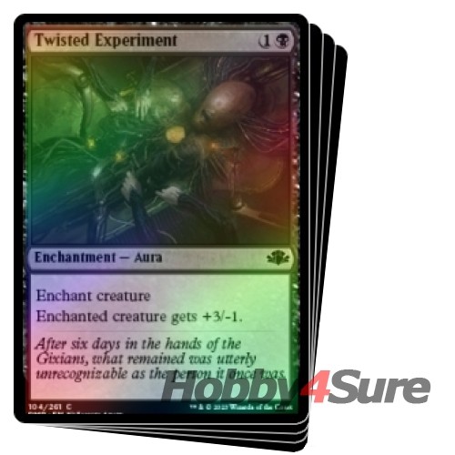 Foil Twisted Experiment X4 M/NM Magic: The Gathering MTG Dominaria ...