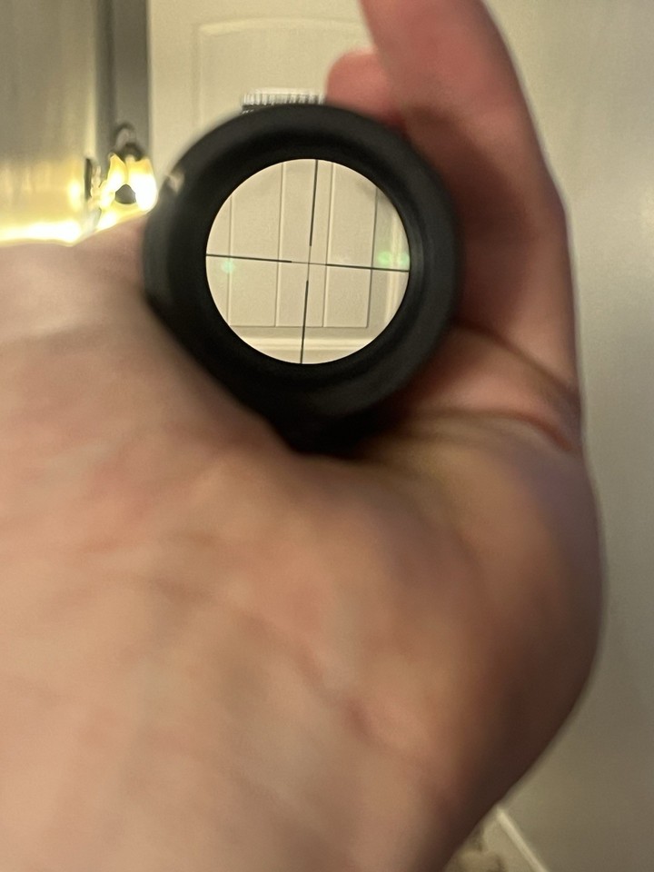 Nikon Encore 2X20 Pistol EER Scope SS Stainless Steel Standard Duplex ...