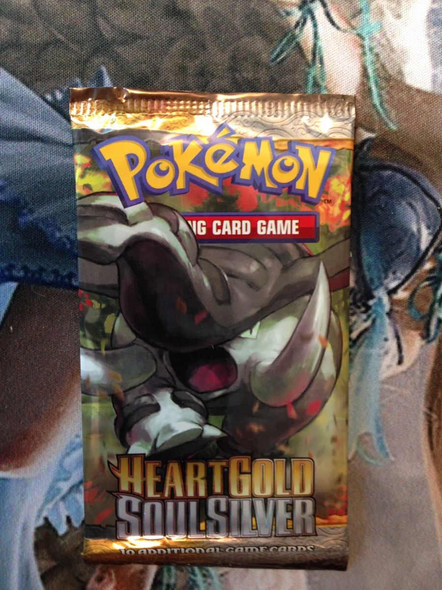 Hgss Pokemon Heart Gold Soul SIlver Triumphant 3 Pack