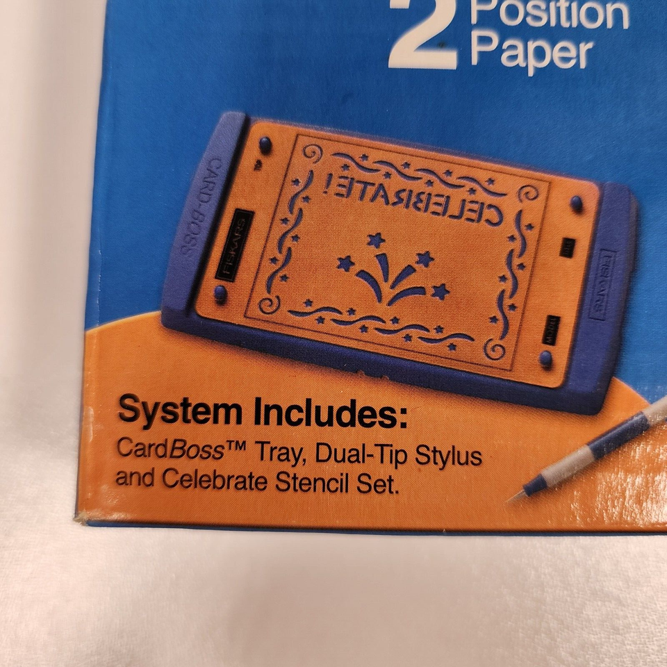 Fiskars Card Boss Ultimate Card Embossing System #5660 CardBoss NEW | eBay