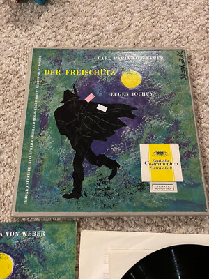Weber DER FREISCHUTZ Jochum booklet STEREO 2 LP TULIP VINYL Record 12 ...
