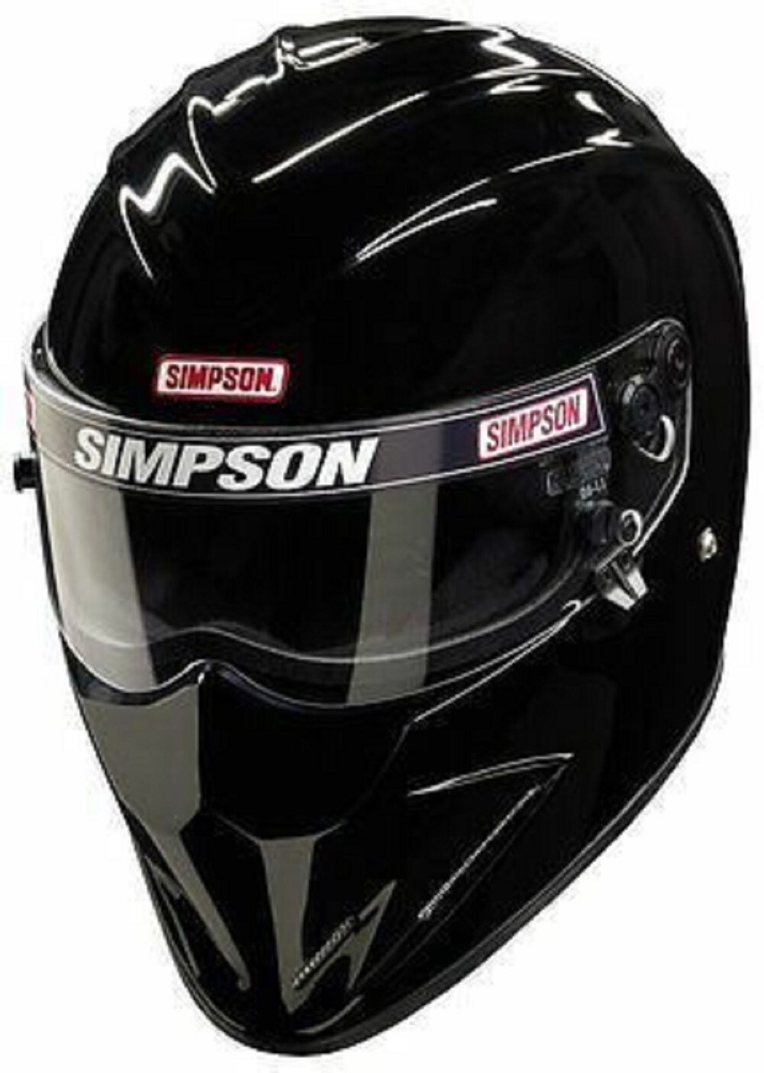 Simpson Diamondback Helmet Casco Fabulous Kart Auto Trackday Simpson
