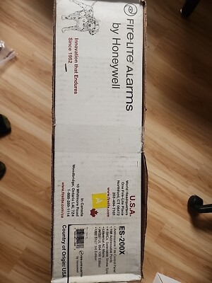 New Fire-Lite ES200X Fire Alarm Addressable Control Panel 783008112608 ...