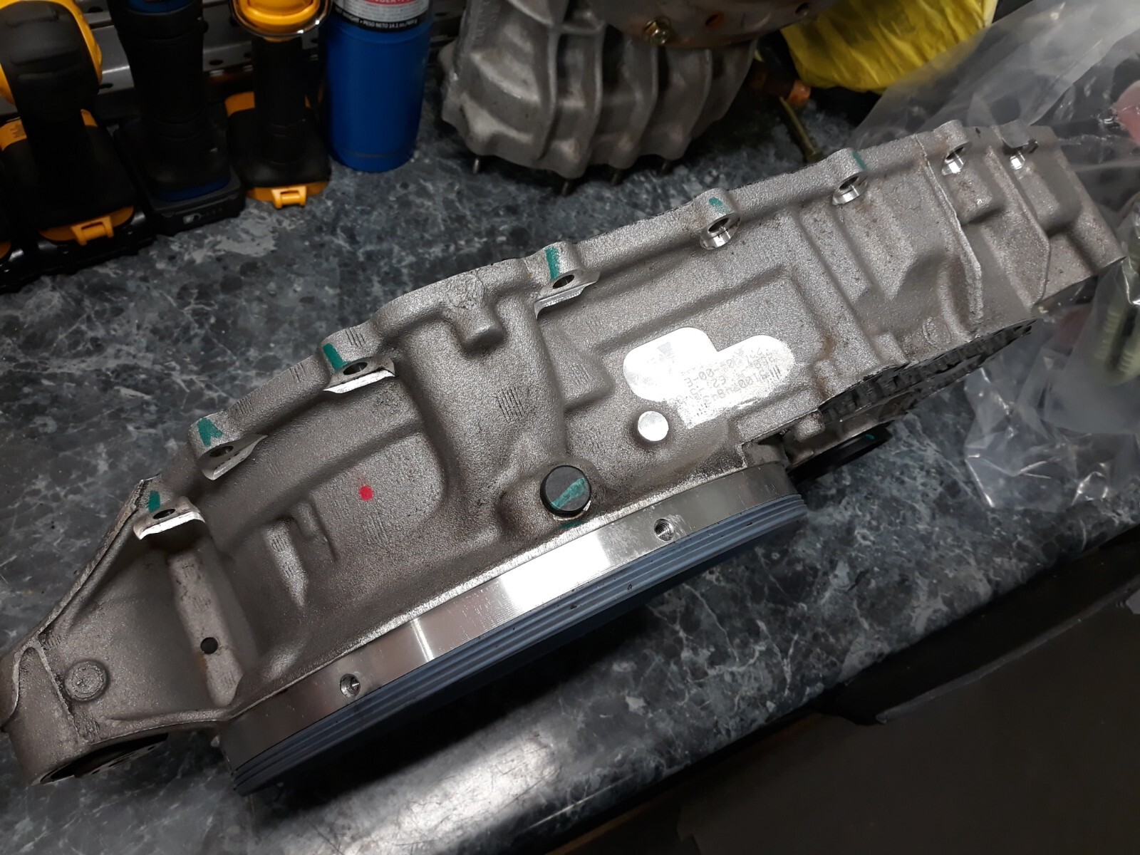 2012-2019 TESLA MODEL S LARGE REAR ELECTRIC MOTOR INVERTER/ GEARBOX ...