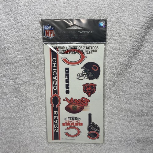 Chicago Bears Temporary Tattoos #I | eBay
