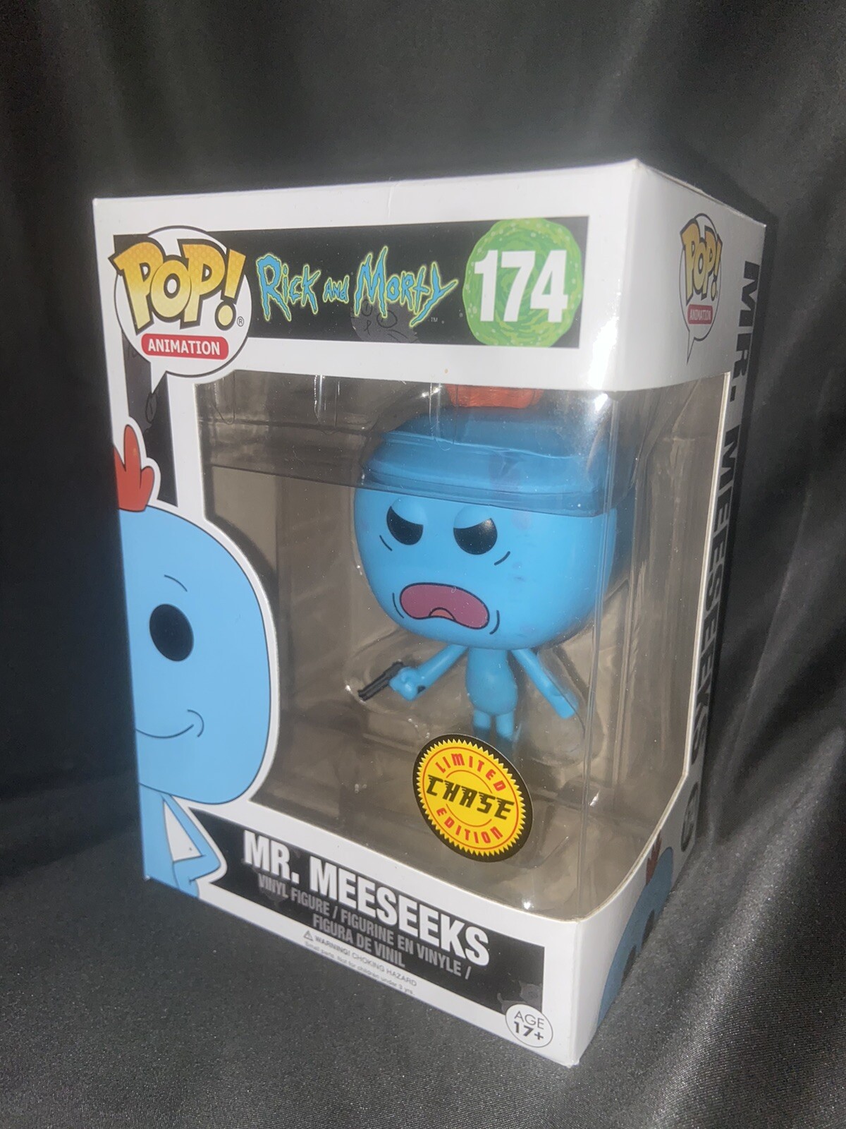Funko Pop! Vinyl: Rick and Morty - Mr. Meeseeks (Chase) #174 for sale ...
