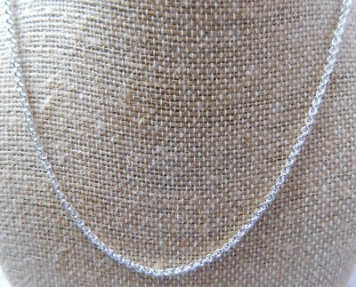 Authentic Pandora Necklace, Plain Silver Chain, #590200-60 | eBay