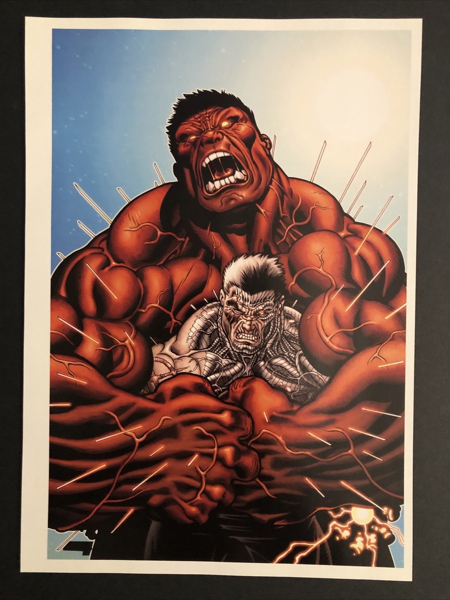 Hulk Vs Red Hulk Sketches Red Hulk Statue Images And Info The Toyark