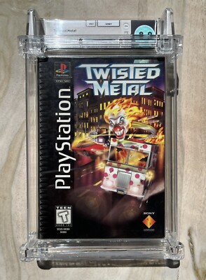 Twisted Metal Cardboard Long Box PlayStation 1 PS1 CIB WATA 8.0 | eBay