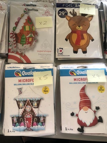 Christmas Balloons - BULK Sale - 170 balloons in total | eBay