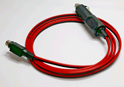 Avtex 3 Pin TV 12V power cable 4metre Lead Cigarette plug caravan boat ...