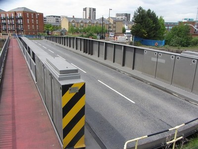 Photo A2 Roath Dock swing bridge Cardiff/Caerdydd View across the bridg ...