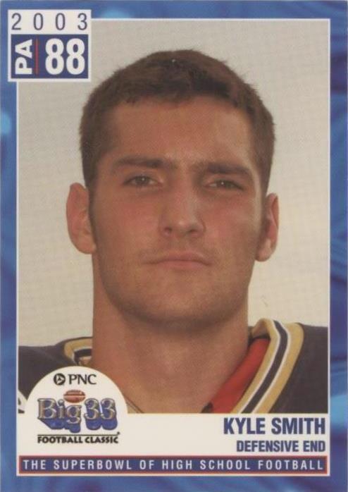 2003 PNC Big 33 Football Classic - Kyle Smith #PA88 (RC) for sale ...