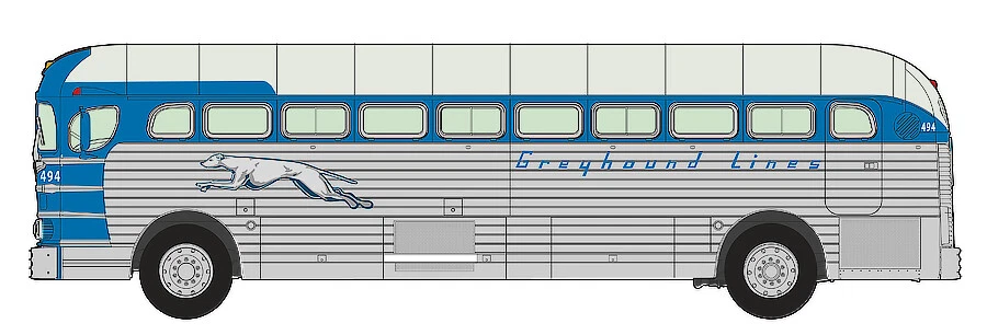 Greyhound Bus Clipart