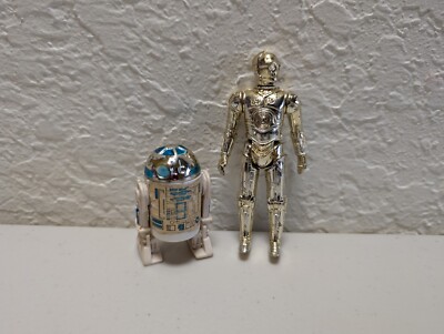Stat Wars Action Figures Vintage Kenner 1977 "R2-D2, C-3PO" Lot Of 2 | eBay