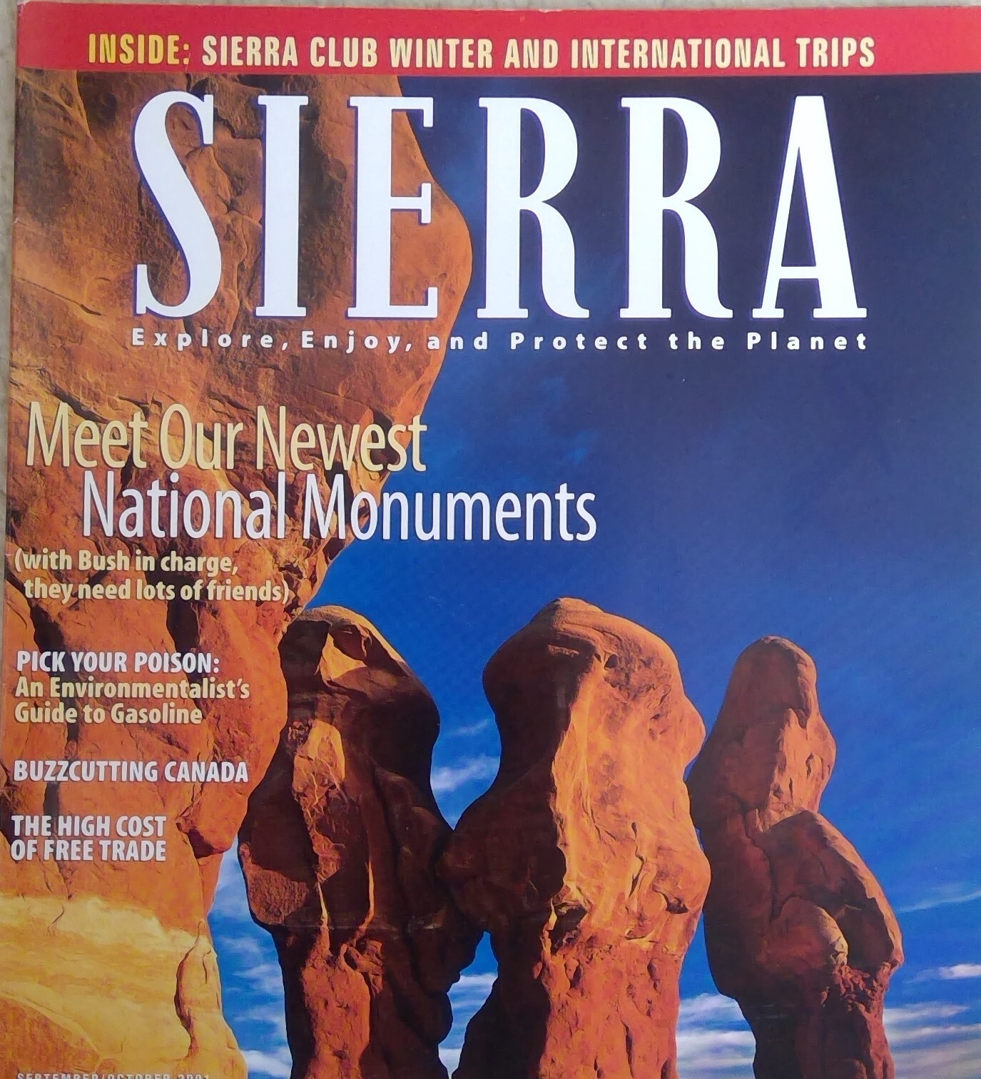 Sierra Club Magazine - Sept 2001 - Meet Our Newest National Monuments ...