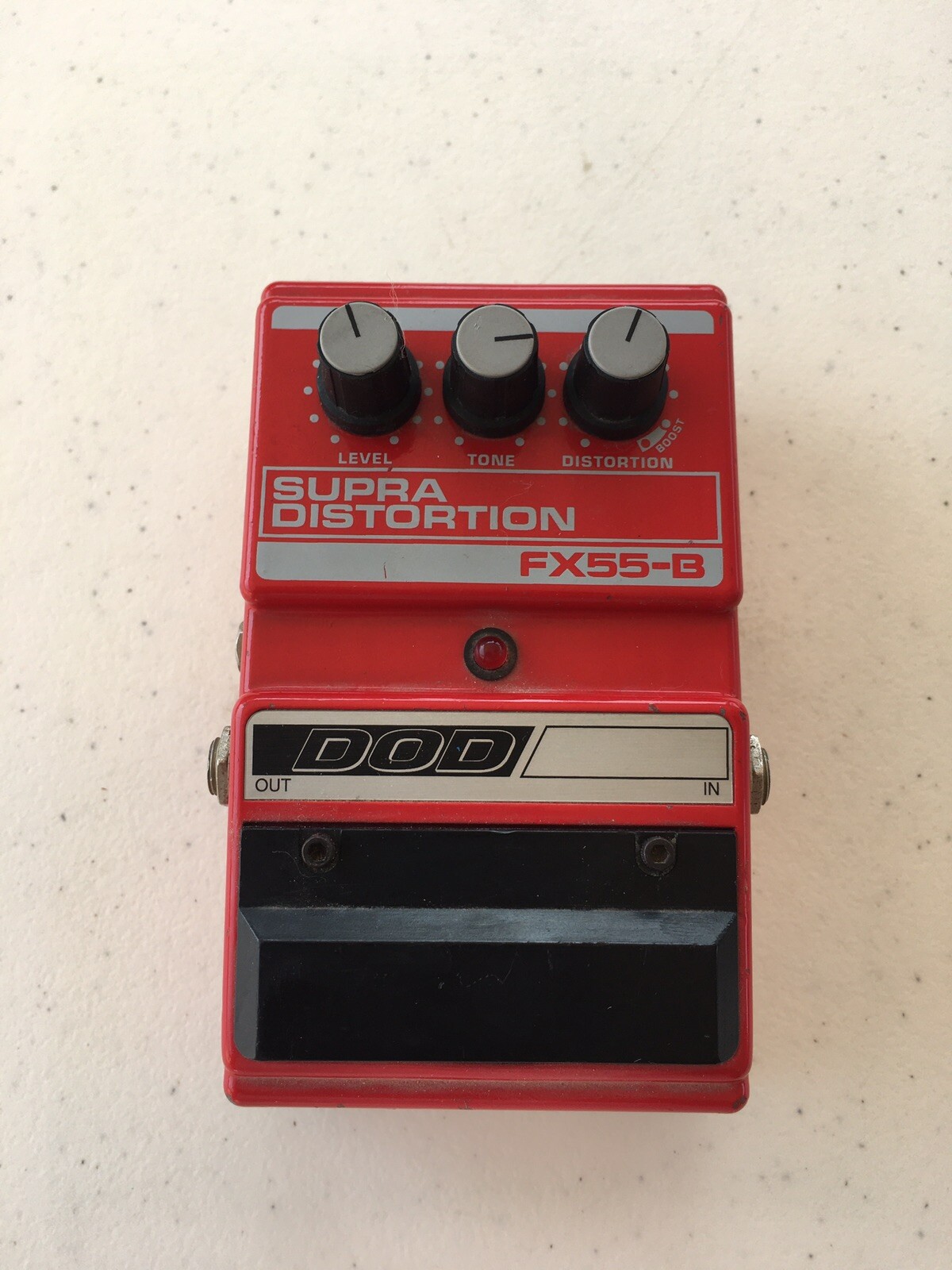 DOD Digitech FX55B Supra Distortion Rare Vintage Guitar Effect Pedal ...