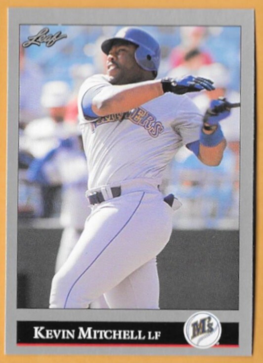 1992+Leaf+-+%23185+Kevin+Mitchell for sale online | eBay