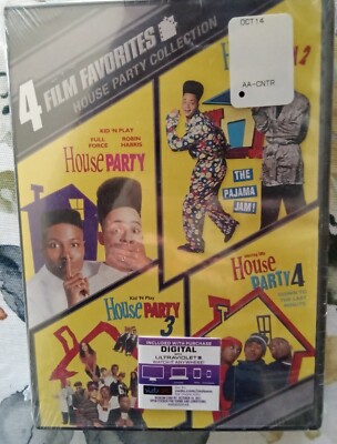 House Party Collection 4 Film Favorites (2 DVD Set, 2009) New Factory ...