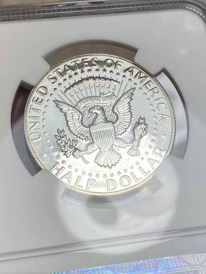 1968 S 1969 S 1970S Kennedy Half Dollars PF 68 Proof White Date Run JFK ...