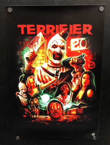 Samantha Scaffidi TERRIFIER Horror Autographed 16 x 24 Photo Wizard ...