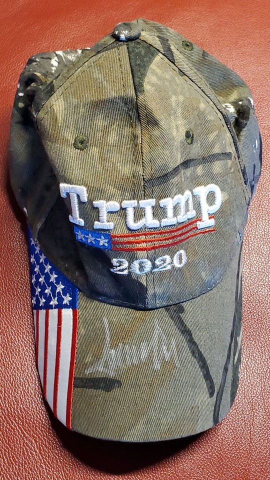 President Donald Trump Signed Autographed MAGA KAG Baseball Cap Hat ...