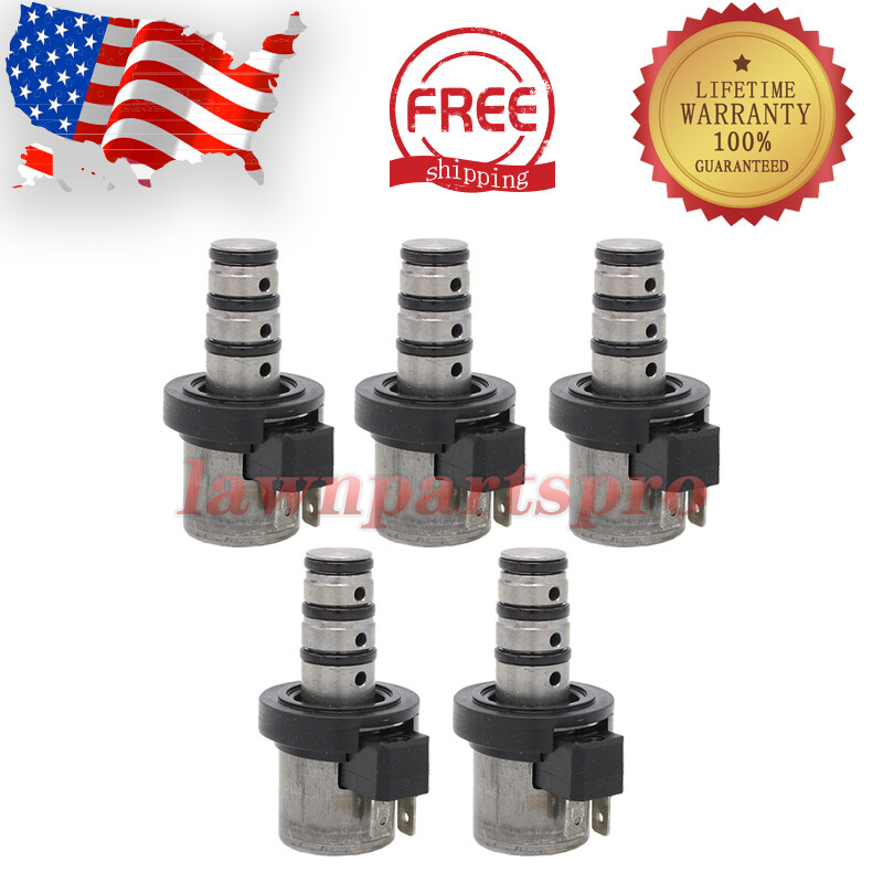 5Pcs F4A41 MD758981 Transmission Shift Solenoid Kit For Kia Mitsubishi ...