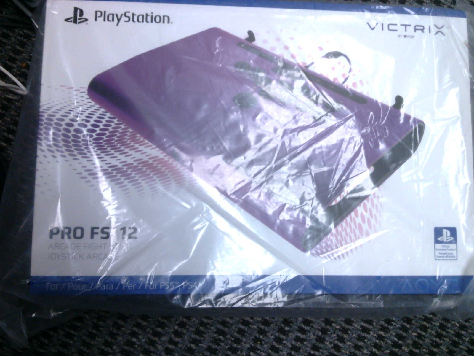 PDP Victrix Pro FS-12 Fighting Stick for Sony PS5/PS4 - Purple for sale ...